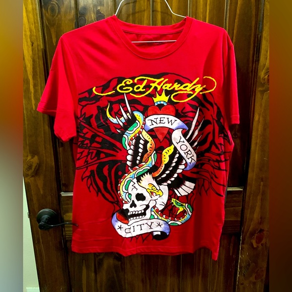 Ed Hardy | Shirts | Nwt Ed Hardy Tee | Poshmark